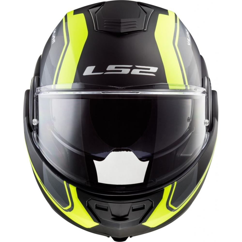 LS2 FF399 Valiant Lumen / H-V Yellow Motorradklapphelm - inSPORTline