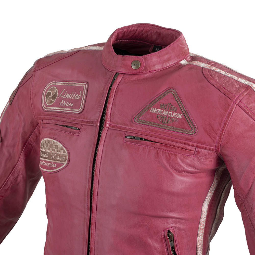 W-TEC Sheawen Lady Pink Damen Motorradjacke - inSPORTline