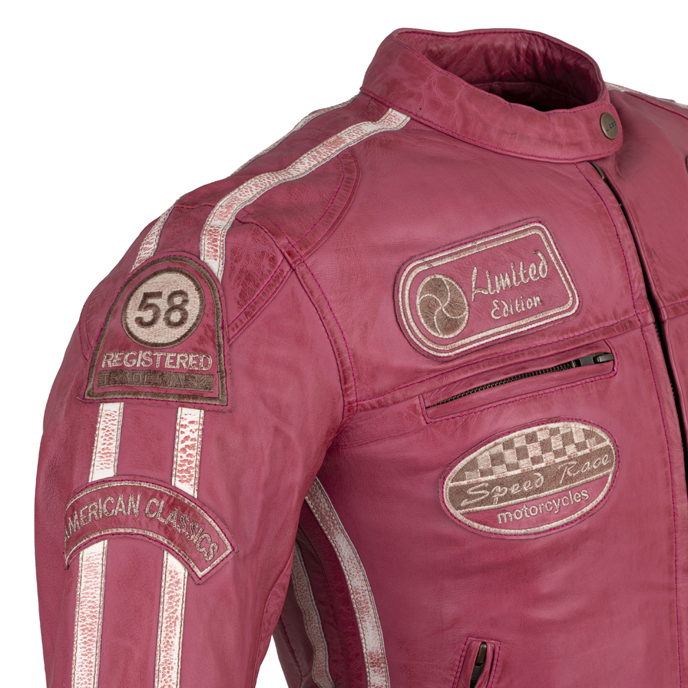 W-TEC Sheawen Lady Pink Damen Motorradjacke - inSPORTline